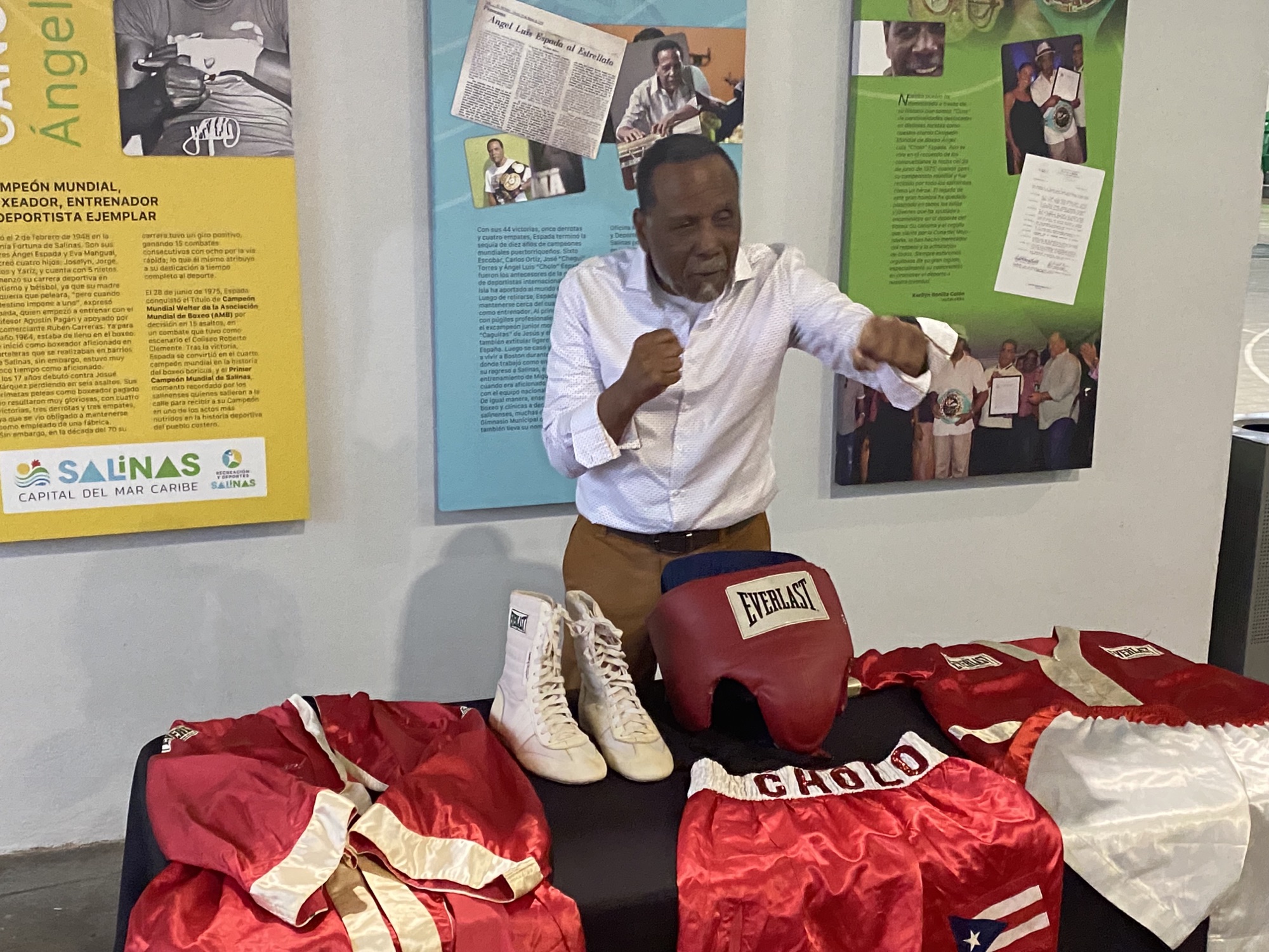 Espectacular mosaico de 42 pies en honor del boxeador Ángel ‘Cholo ...