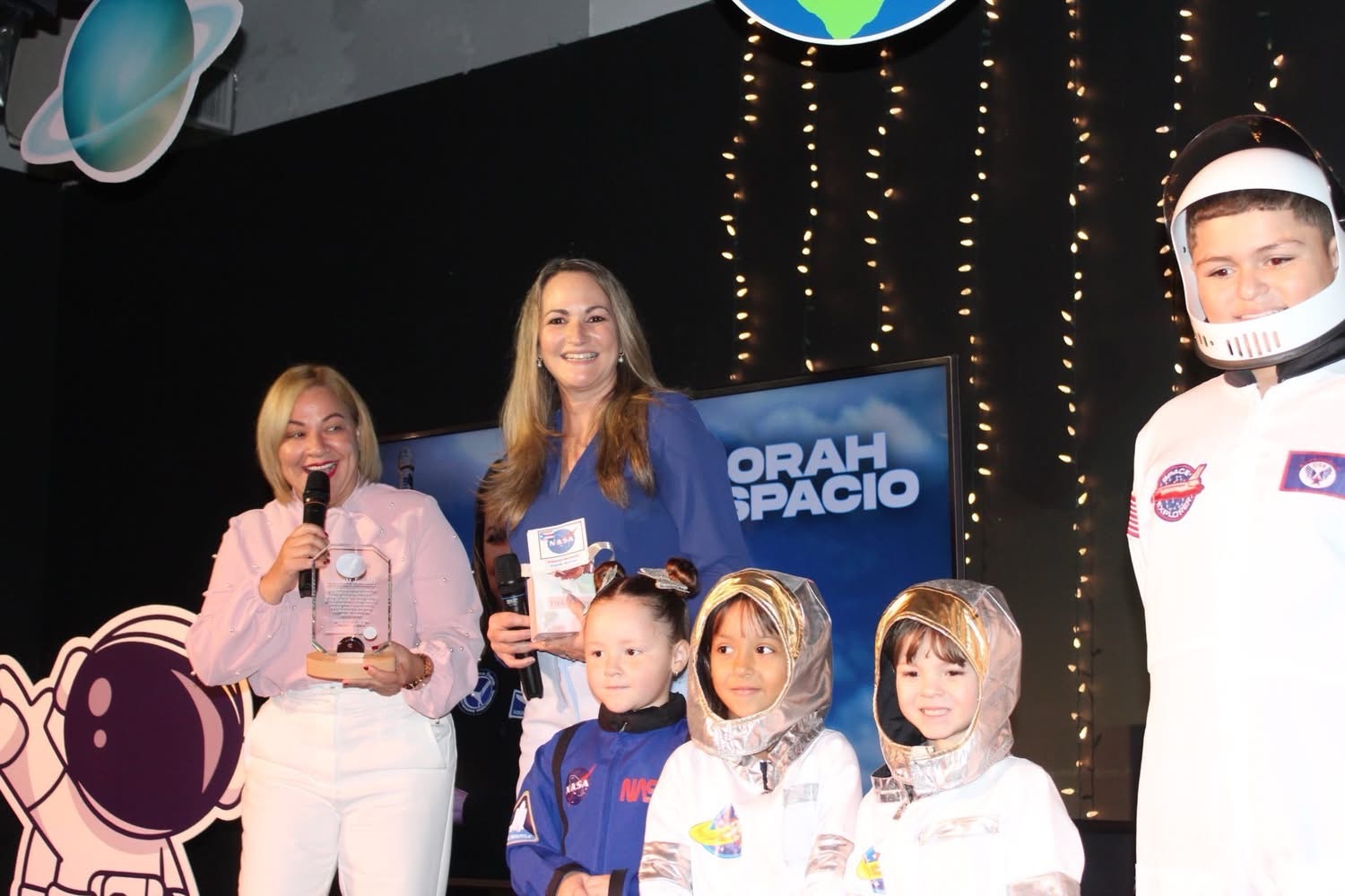 Deborah Martorell inicia en Morovis su gira educativa rumbo al espacio ...